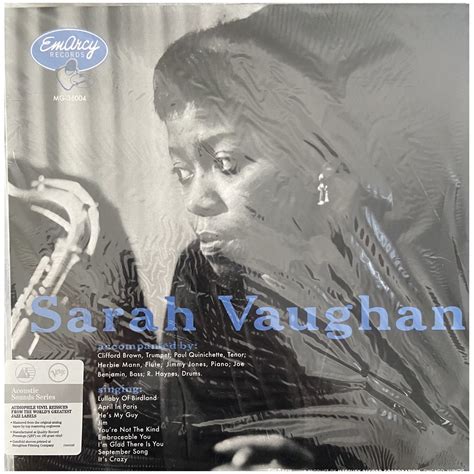 Sarah Vaughan Same Fg High End