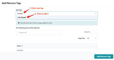Add Remove Tags On Interface Datacenter Apstra 5 0 Juniper Networks