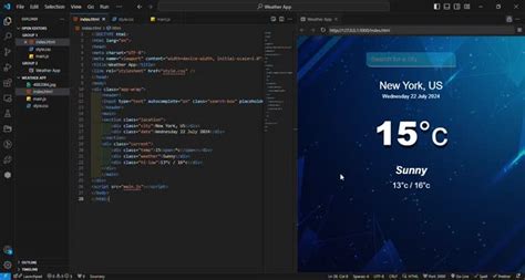Istiyak Ahmad On Linkedin Oasisinfobyte Internship Weatherapp