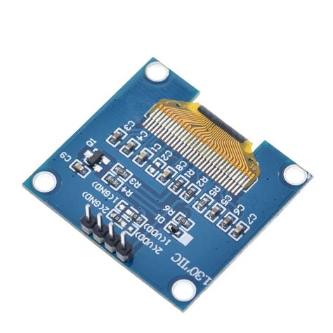 4pin 1 3 oled module white blue color 128x64 1 3 inch oled lcd led display module 1 3 iic i2c