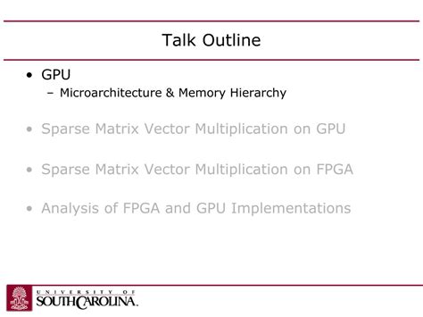 ppt fpga vs gpu for sparse matrix vector multiply powerpoint presentation id 5909119