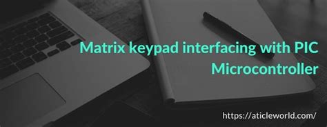 How To Makebuild A Calculator Using Pic Microcontroller Aticleworld