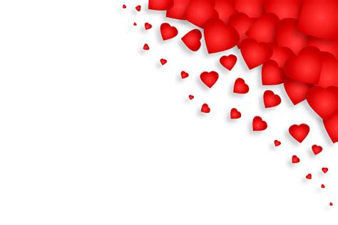 흰색 바탕에 빨간 하트의 많은입니다 격리 어머니의 날 발렌타인 데이 배경입니다 0명에 대한 스톡 벡터 아트 및 기타 이미지 0명 공휴일 귀여운 Istock