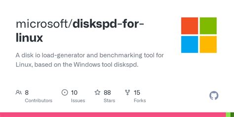 Github Microsoftdiskspd For Linux A Disk Io Load Generator And Benchmarking Tool For Linux