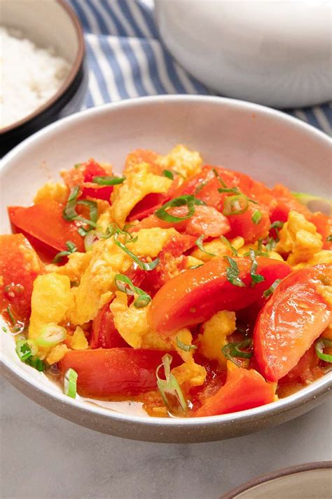 Chinese Tomato Egg Stir Fry Recipe