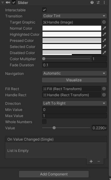 Unity Slider를 이용하여 간편하게 체력바 만들기 1