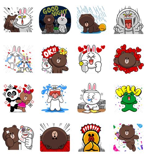 ตัวละคร Line โอเวอร์แอ็คชัน สติ๊กเกอร์ไลน์ป๊อปอัพ ของแท้ 100 ลิขสิทธิ์แท้ ไม่มีวันหมดอายุ