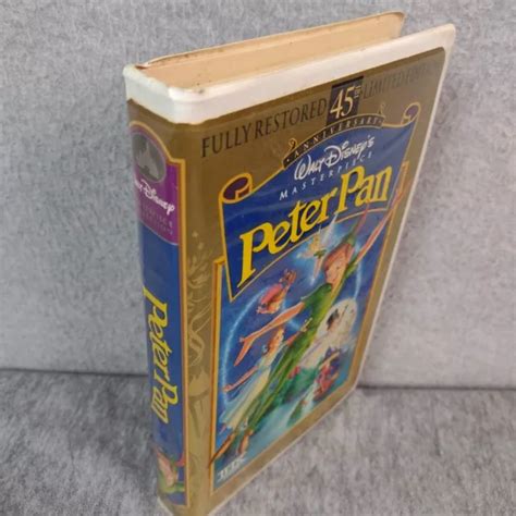 Peter Pan Vhs Th Anniversary Limited Edition Clamshell Picclick Uk