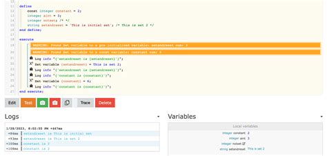 Some Webcore Basics For Writing Pistons Using Variables Webcore Hubitat