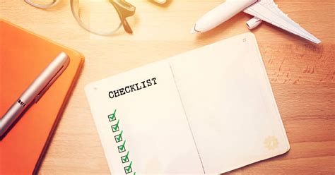 The Ultimate Pre Flight Checklist For Stress Free Travel Travel Garden