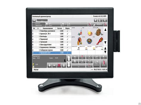 Сенсорный POS-монитор 15" АТОЛ CPOS-15TM с ридером магнитных карт ...