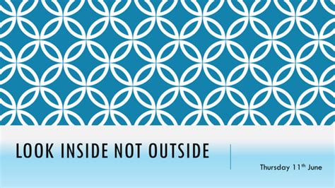 Inside Not Outside Assembly Teaching Resources