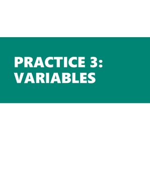 Fillable Online VBA S Dim Statement Declaring Variables With Ease Fax Email Print PdfFiller