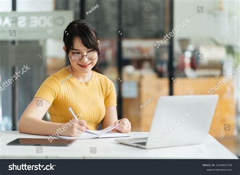 843 Female Software Developer Typing Code On Laptop Images Stock
