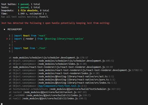 Open Handler · Issue 1007 · Callstackreact Native Testing Library · Github