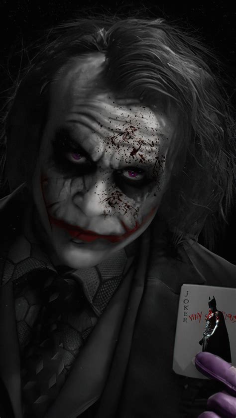 El Joker Heath Ledger Sonriendo