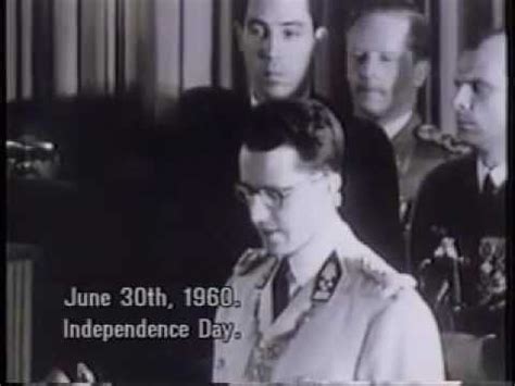 Patrice Lumumbas Independence Day Speech Youtube
