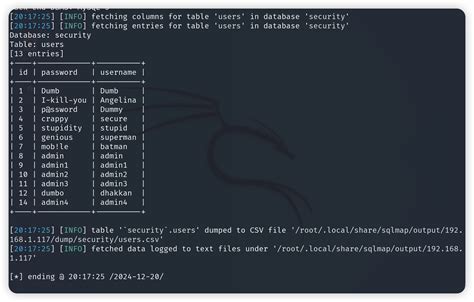 使用sqlmap进行联合查询注入要点 Ad1ey 博客园