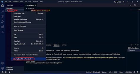 Hola Mundo En Pyhton