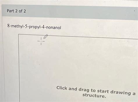 Solved Draw Each Structure Part 1 Of 2