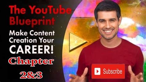 Chapter 2 And 3the Youtube Blueprintmake Content Creation Your Career