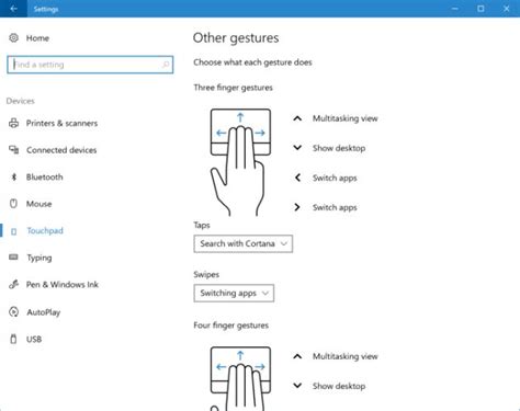 Latest Windows 10 Preview Build Gains Custom Touchpad Gesture Support Liliputing