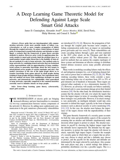 a deep learning game theoretic model for defending against large scale