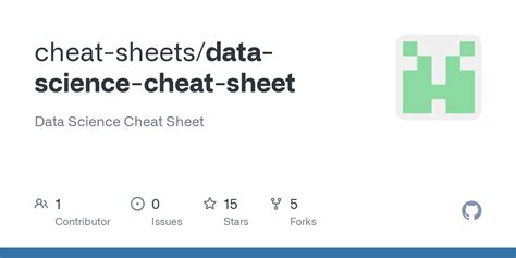 Pull Requests Cheat Sheets Data Science Cheat Sheet Github