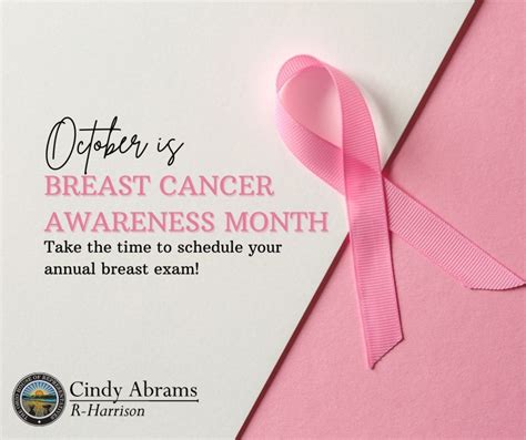Op Ed Think Pink Breast Cancer Awareness Month Cindy Abrams Ohio House Of Representatives