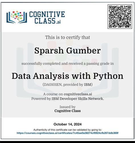 Dataanalysis Python Ibm Cognitiveclass Analytics Datascience