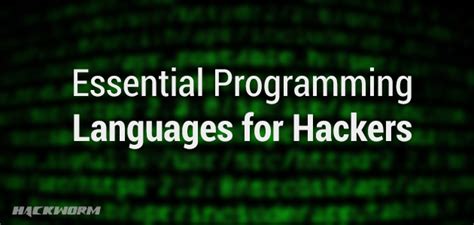 Computer News Society Best Programming Languages For Hacking