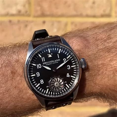 Hruodland Pilot Turbine Watch The Timepiece That Defies Limits