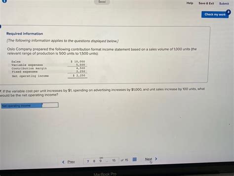 Solved Saved Help Save And Exit Submit Check My Work Required