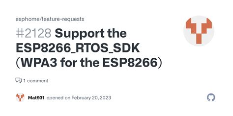 Support The ESP8266 RTOS SDK WPA3 For The ESP8266 Issue 2128