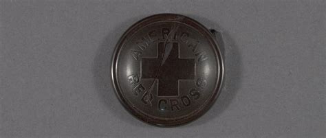 Button American Red Cross Smithsonian Institution