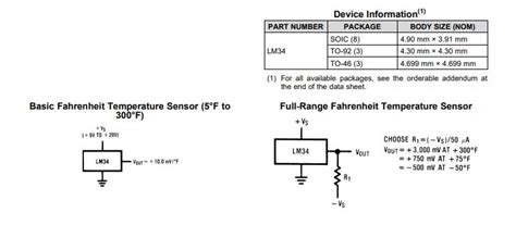 I Need Help Designing An Lm34 Precision Fahrenheit