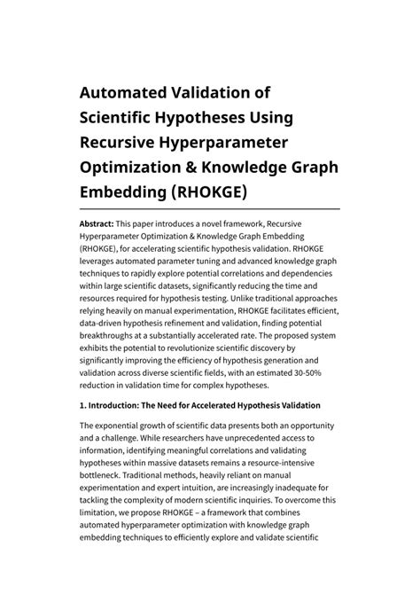Ppt Automated Validation Of Scientific Hypotheses Using Recursive