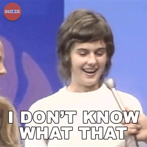 I Dont Know What That Word Means Buzzr  I Dont Know What That