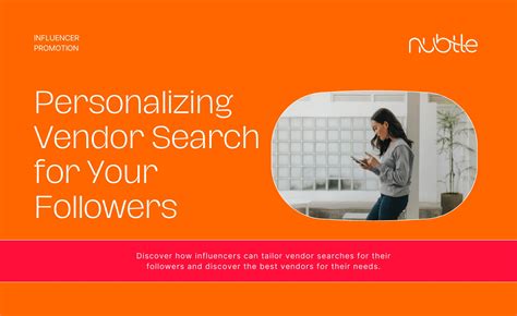 How To Customize Vendor Search Conditions On Nubtle Nubtle Inc