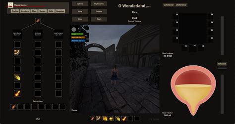 Skills Ui O Wonderland Rpg Game Omorashi