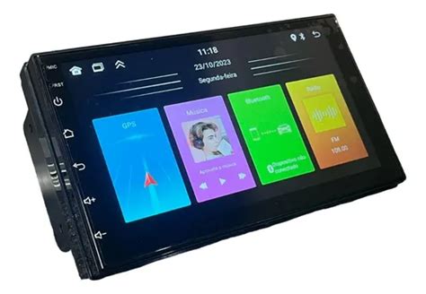 Central Multimida 7pol Android Quadcore Com Carplay Auto Frete Grátis