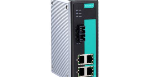 MOXA EDS 305 M SC T Unmanaged Ethernet Switch ManuAuto