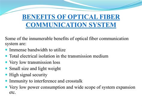 Optical Fiber Communication Ppt Pptx