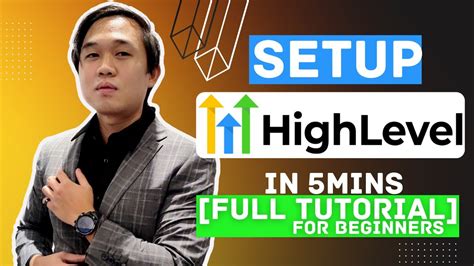 Gohighlevel Set Up For Beginner Watch Before Launch Step By Step Tutorials Youtube