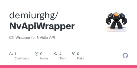 GitHub Demiurghg NvApiWrapper C Wrapper For NVidia API
