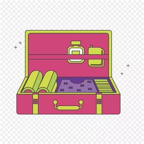 卡通行李箱png图片素材下载 图片编号7325423 Png素材网