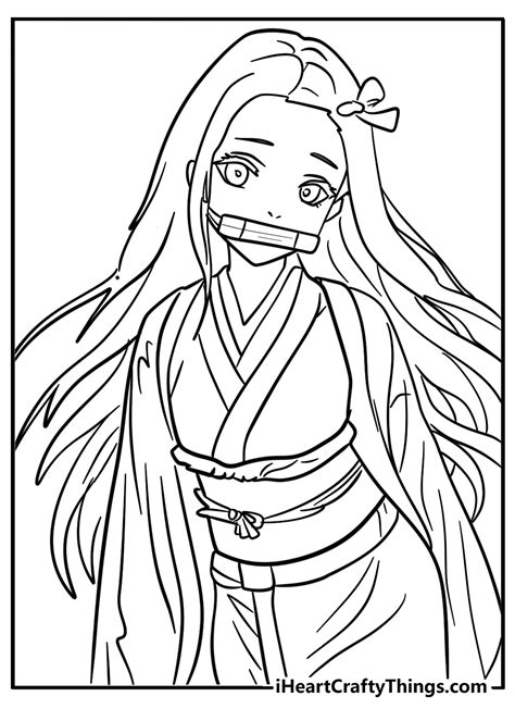 28 New Anime Girl Coloring Pages 100 Free To Print