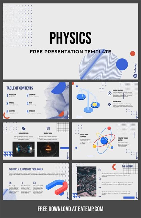 Physics Powerpoint Presentation Template Free Powerpoint Templates