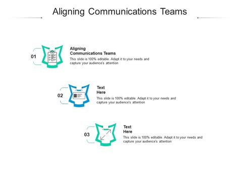 Aligning Communications Teams Ppt Powerpoint Presentation Styles