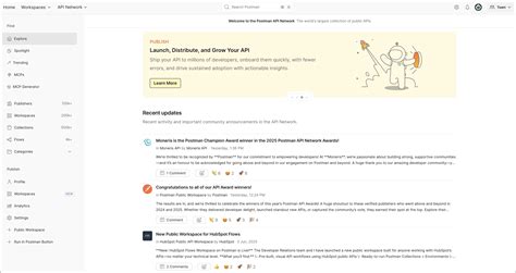Explore And Publish To The Postman Api Network Postman Docs